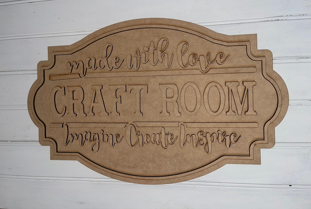 Craft Room Sign, DIY - Etsy