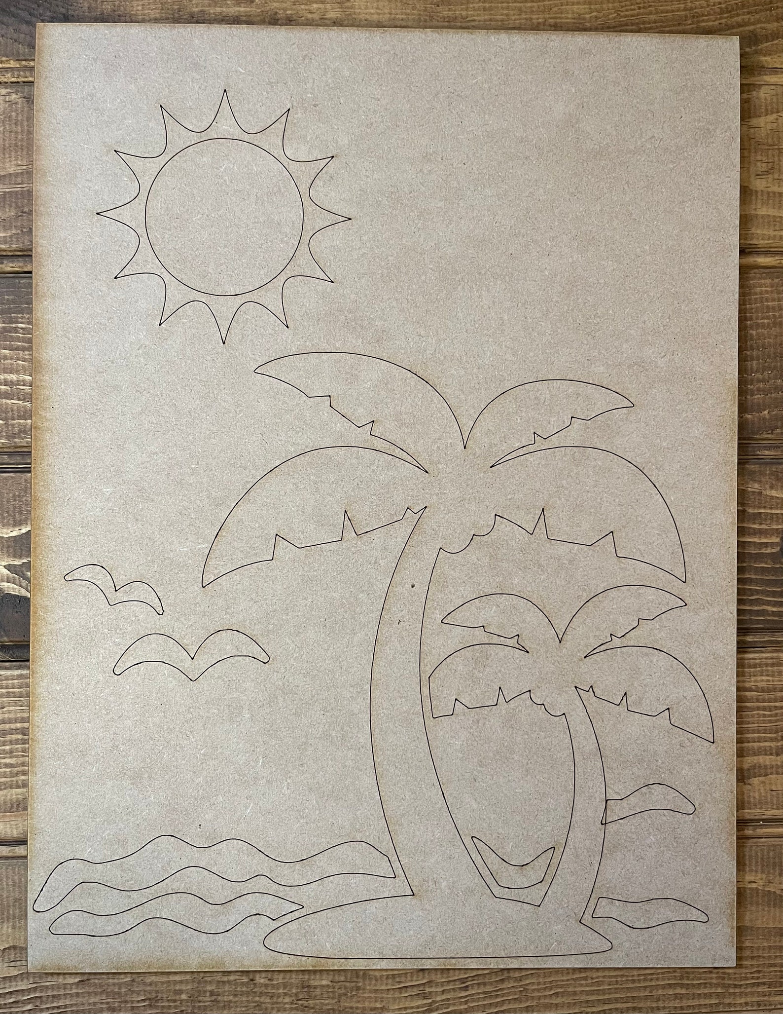 Beach Scene Cutouts, Chalk Couture, June 2022, Club Couture, Add-ons ...