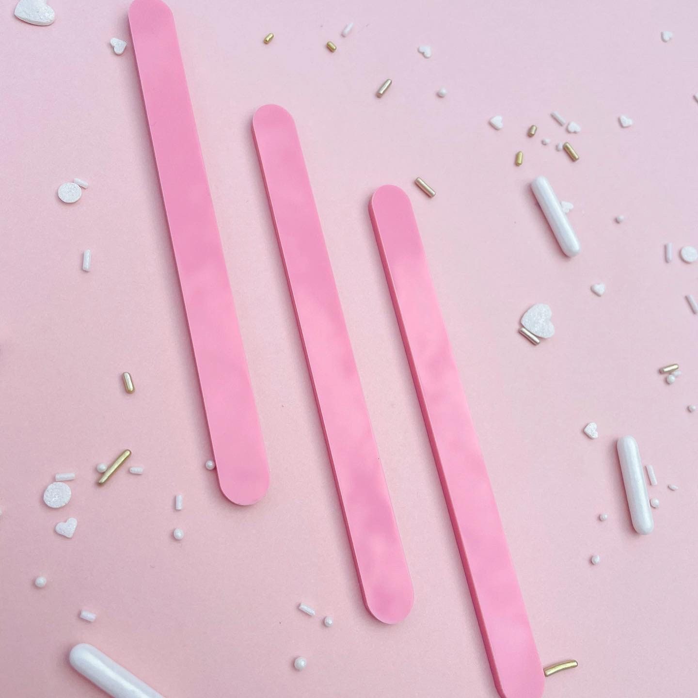 Cakesicle sticks Acrylic cake sticks Cake pop sticks | Etsy