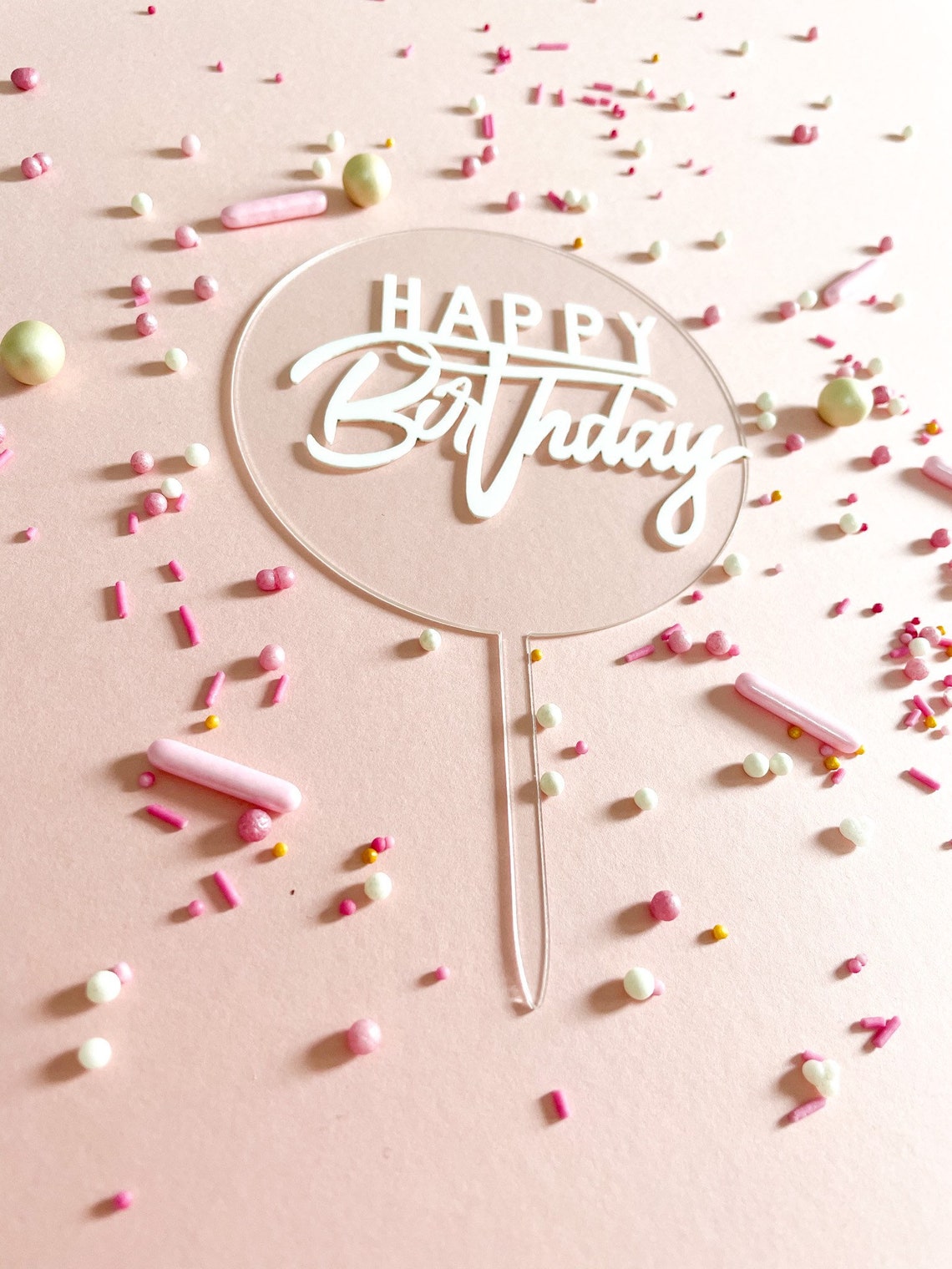 Happy Birthday Cake Topper Cake Topper Birthday Cake - Etsy