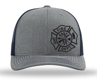 Fire Dept Cap Fireman Cap Fire Fighter Richardson Trucker Cap - Etsy