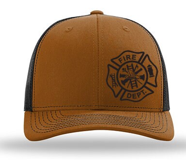 Fire Dept Cap Fireman Cap Fire Fighter Richardson Trucker Cap - Etsy