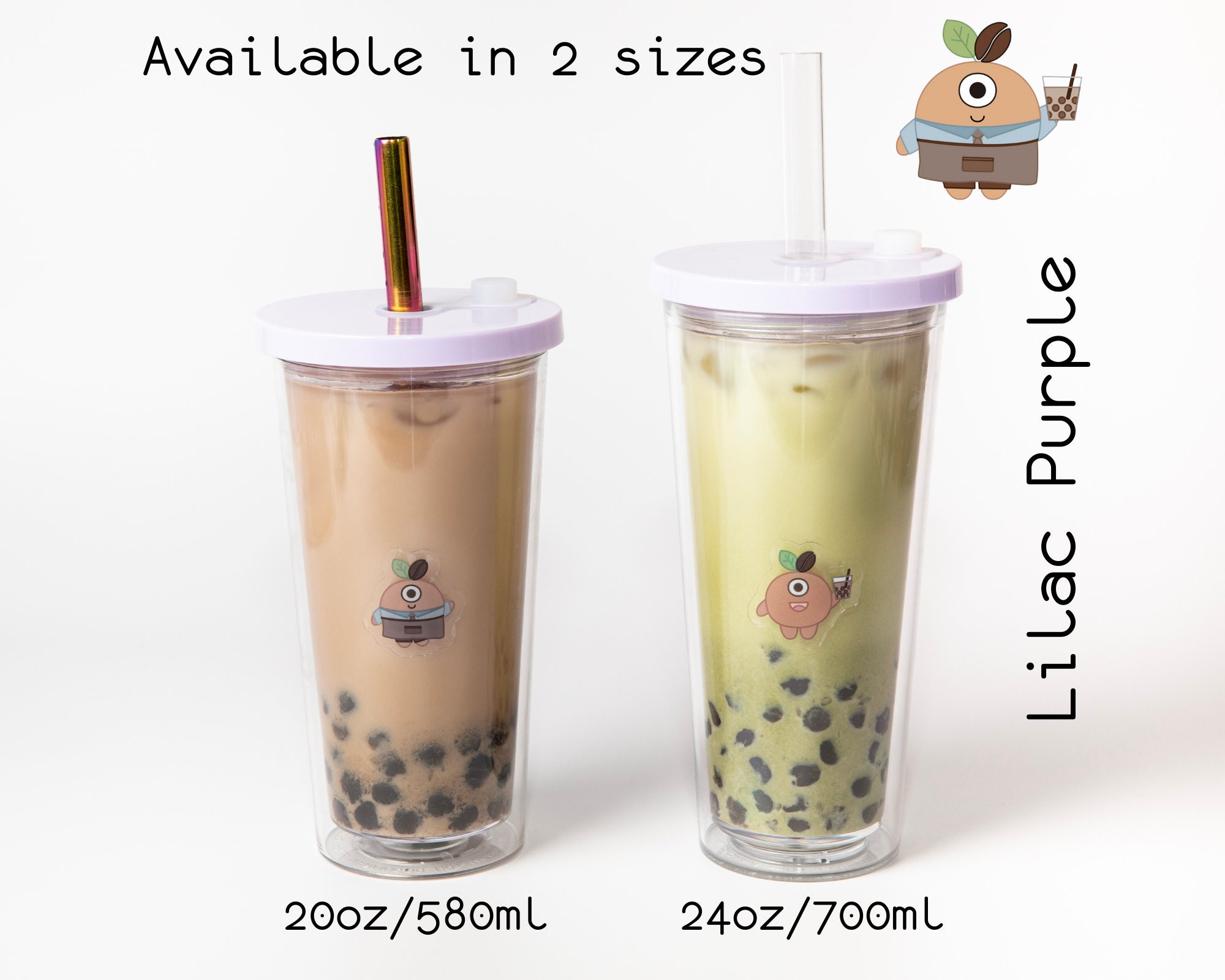 MOODIE Reusable Boba Cup Bubble Tea Cup Smoothie Cup With - Etsy Australia