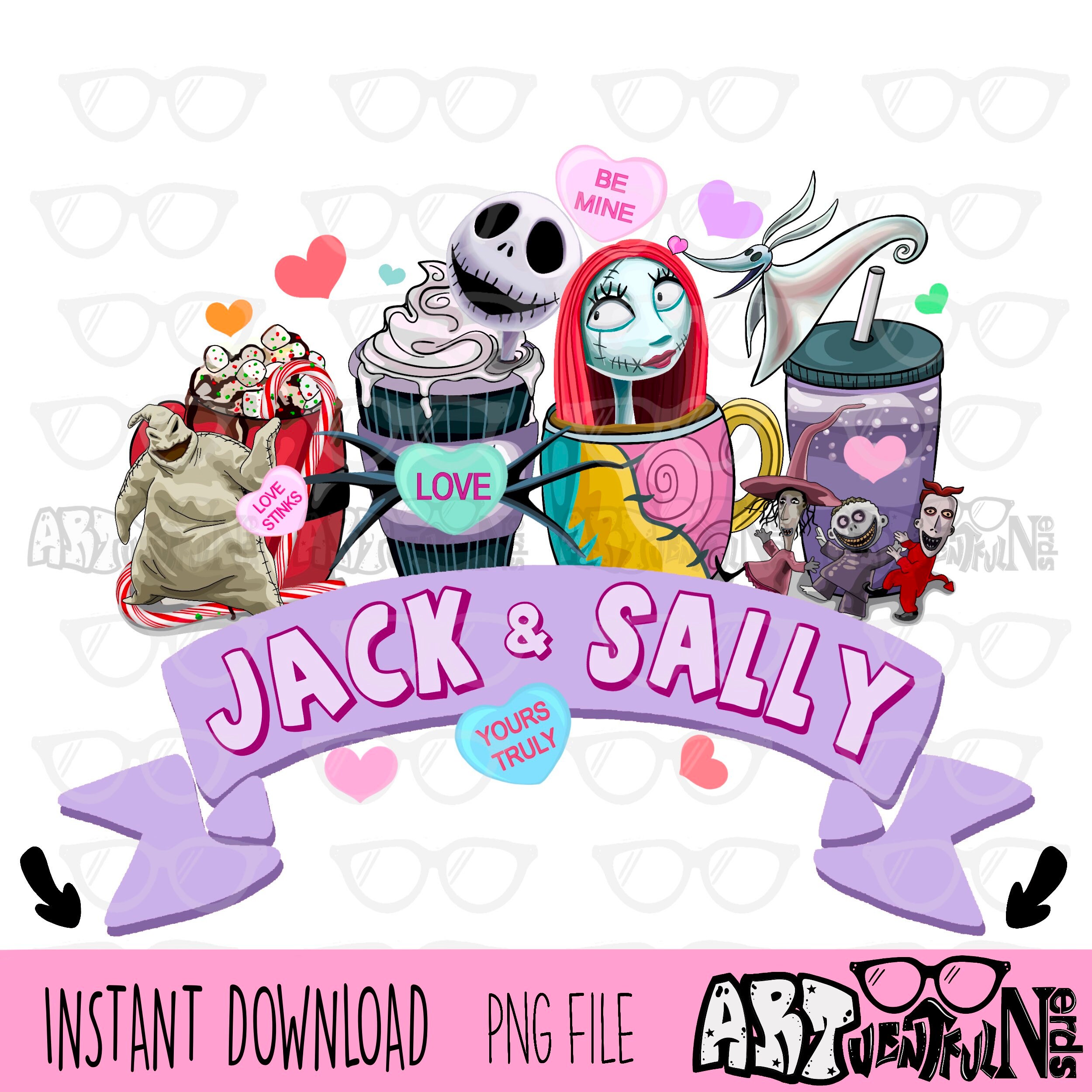 5 Files the Nightmare Crew DIGITAL DOWNLOAD Sublimation Design - Etsy