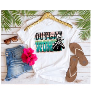 5 Files Outlaw Women DIGITAL DOWNLOAD Sublimation Design PNG 300 Dpi ...