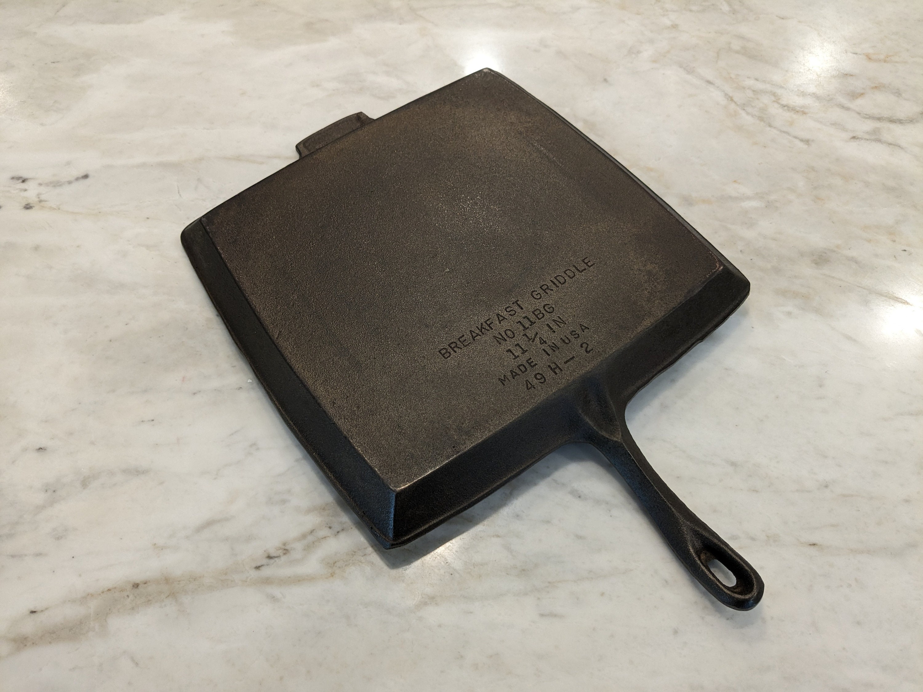 Vintage BSR Breakfast Skillet No.11bg Cast Iron - Etsy