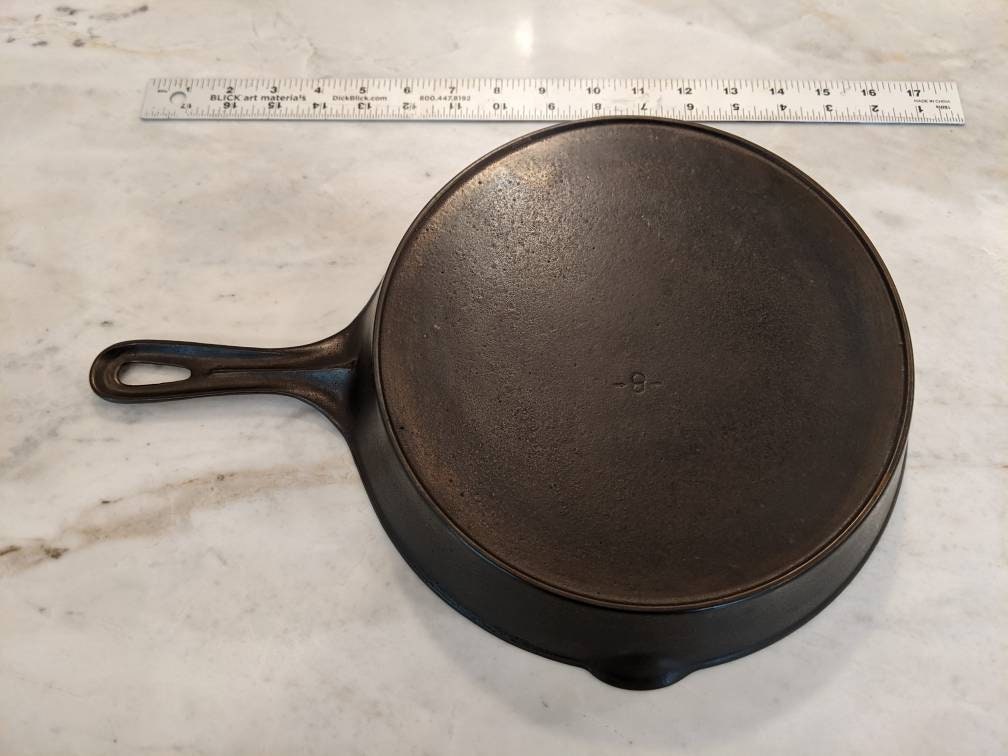 Vintage Vollrath 8 Heat Ring Cast Iron Skillet - Etsy