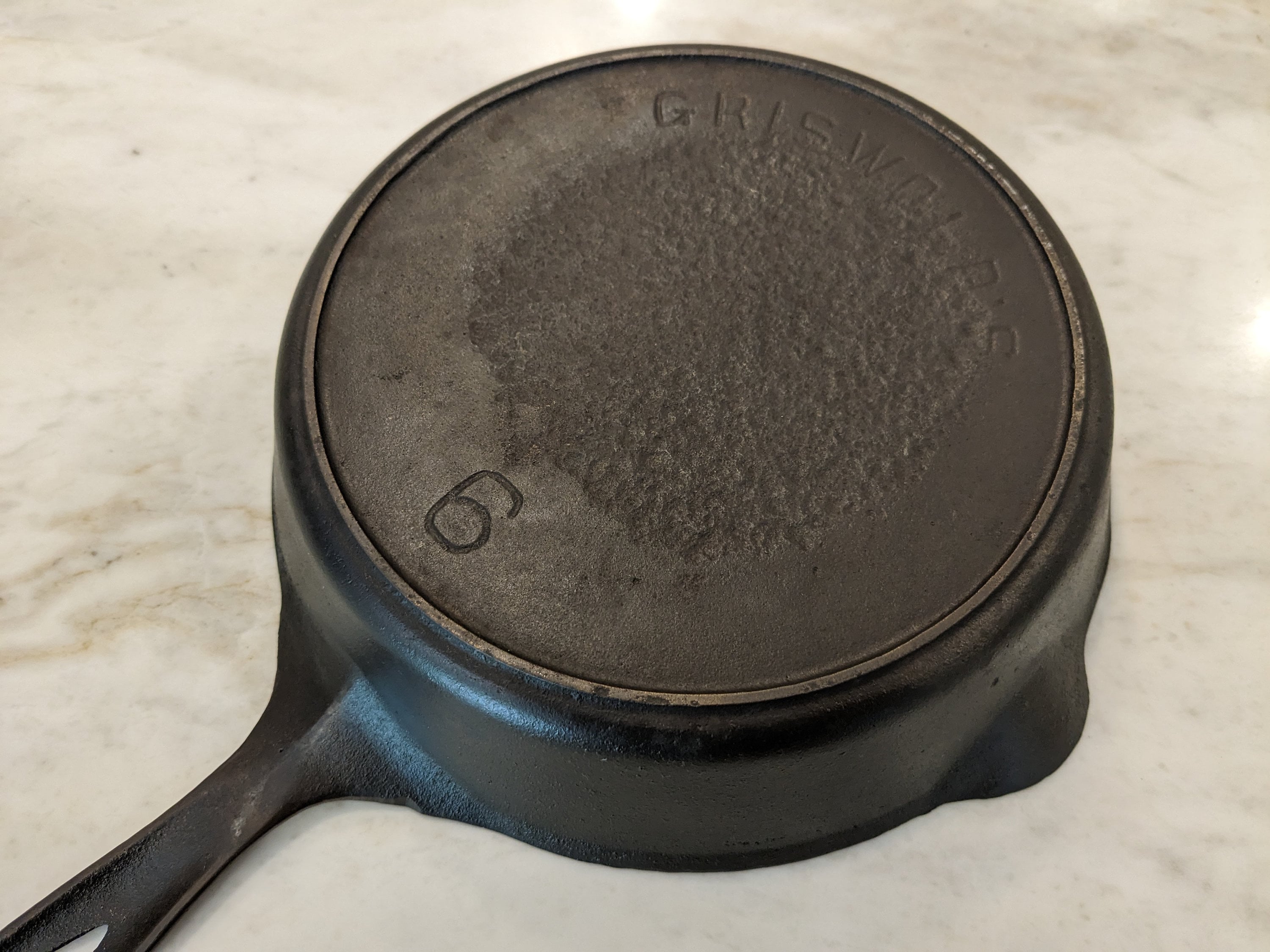 RARE Griswold's ERIE 6 Heat Ring Cast Iron Skillet - Etsy