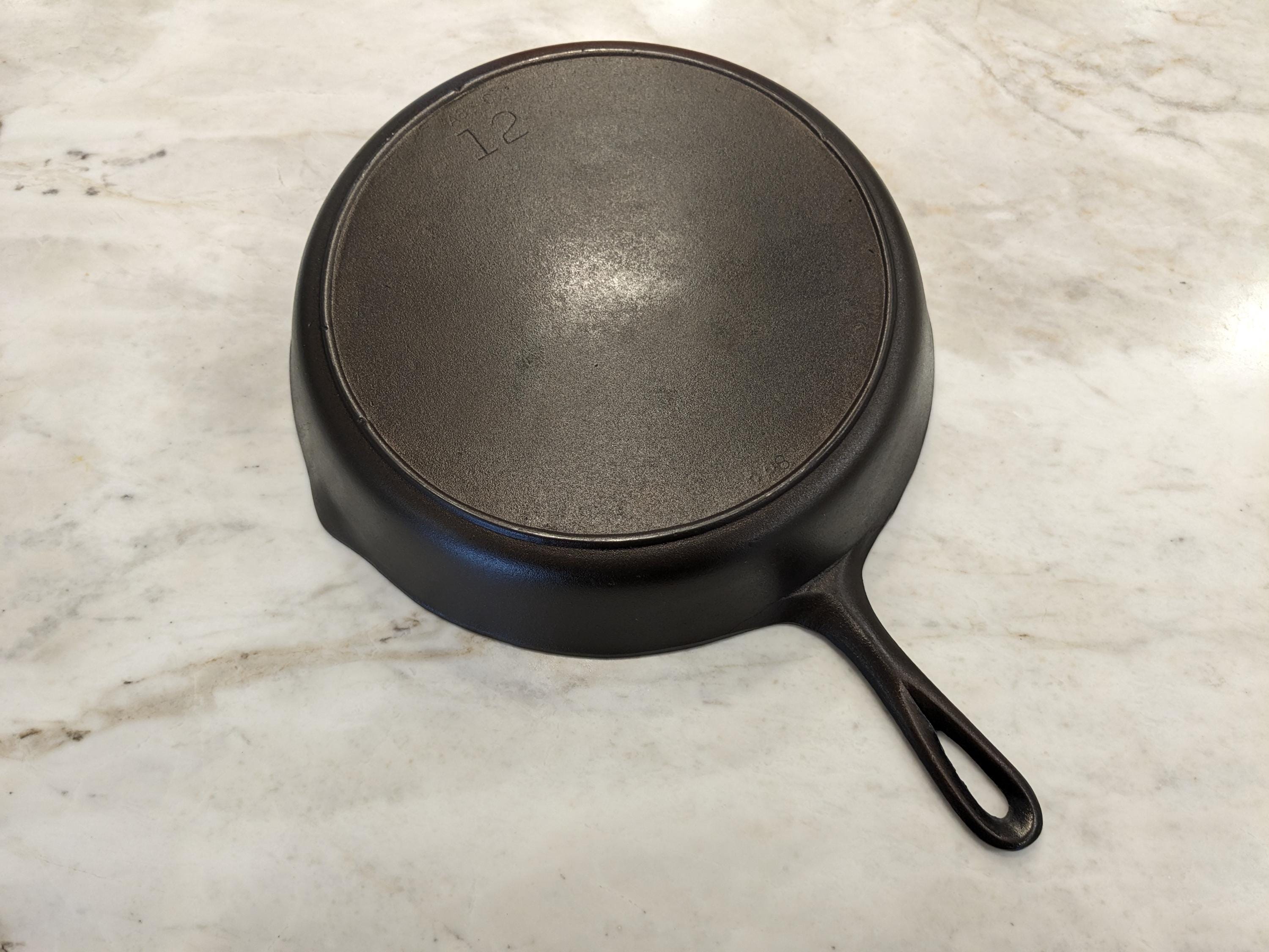 HUGE Vintage Lodge 12 Three Notch Cast Iron Skillet Heat Ring WOW - Etsy