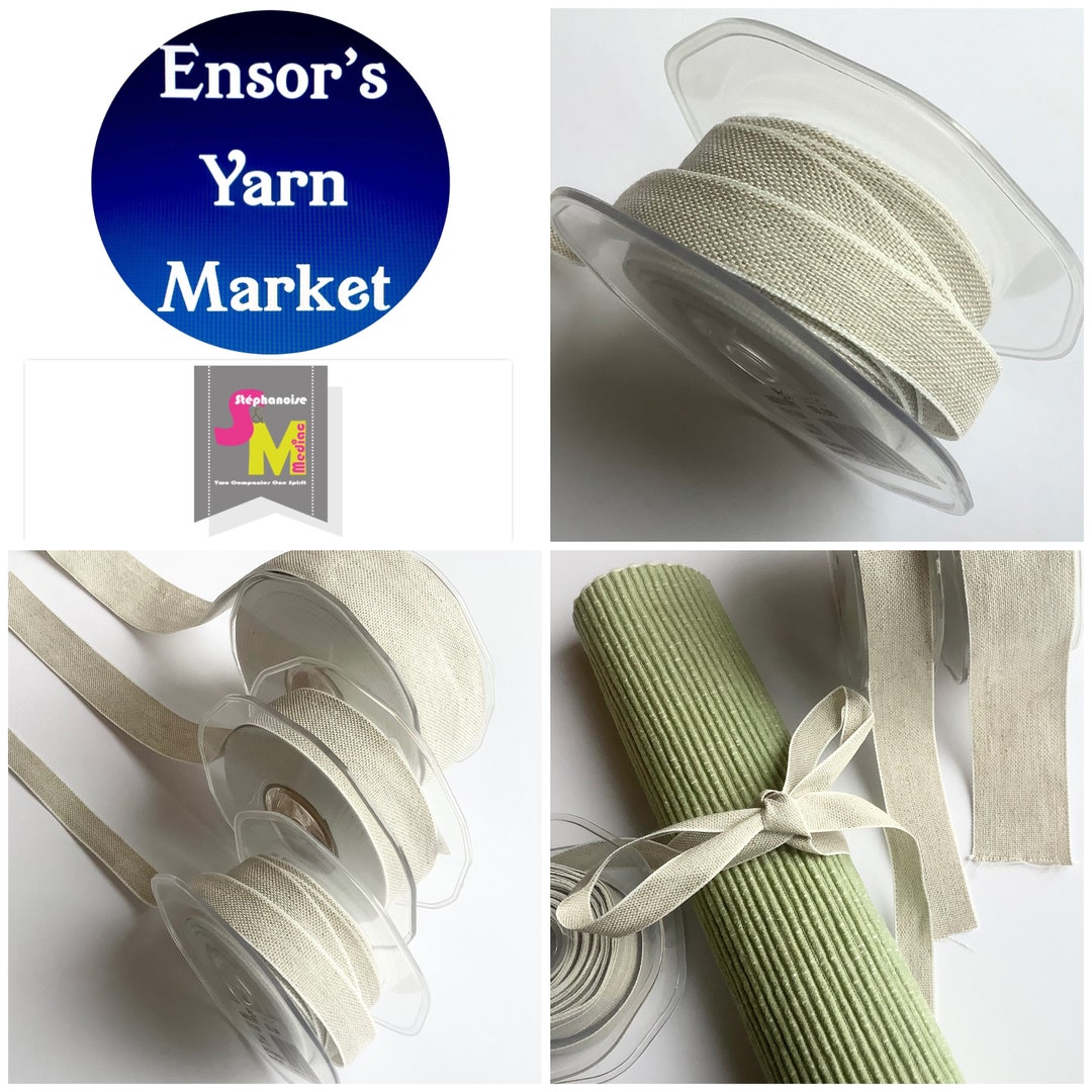 La Stephanoise Linen Ribbon per Metre - Etsy