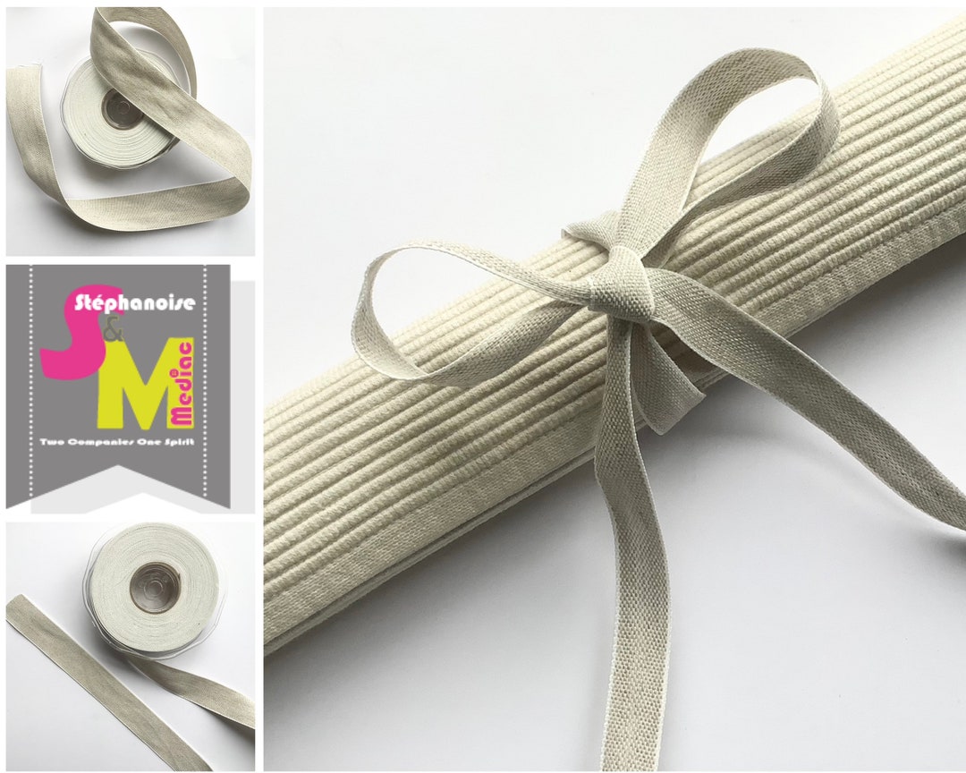 La Stephanoise Linen Ribbon per Metre - Etsy
