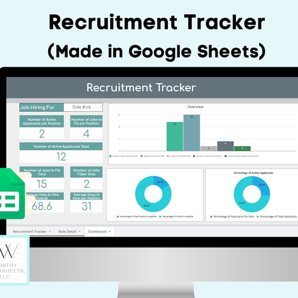 Applicant Tracker Excel - Etsy