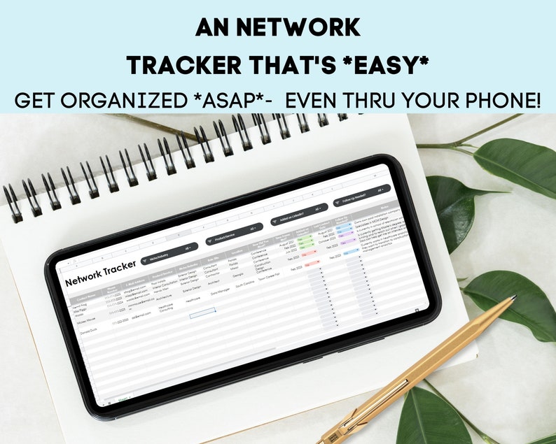 Network Tracker, Customer Record, Freelancer, Consulting, Client ...