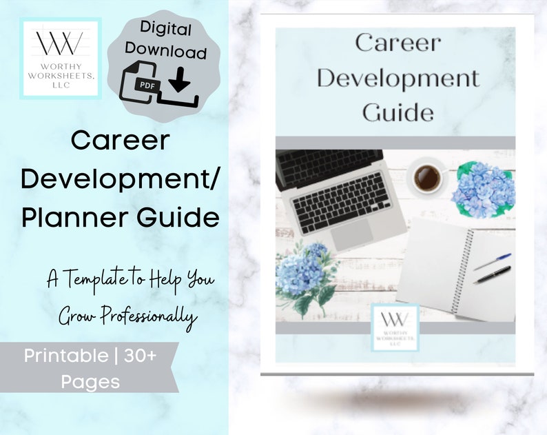 Job Search Planner, Career Plan, Career Transition, Job Search Workbook ...