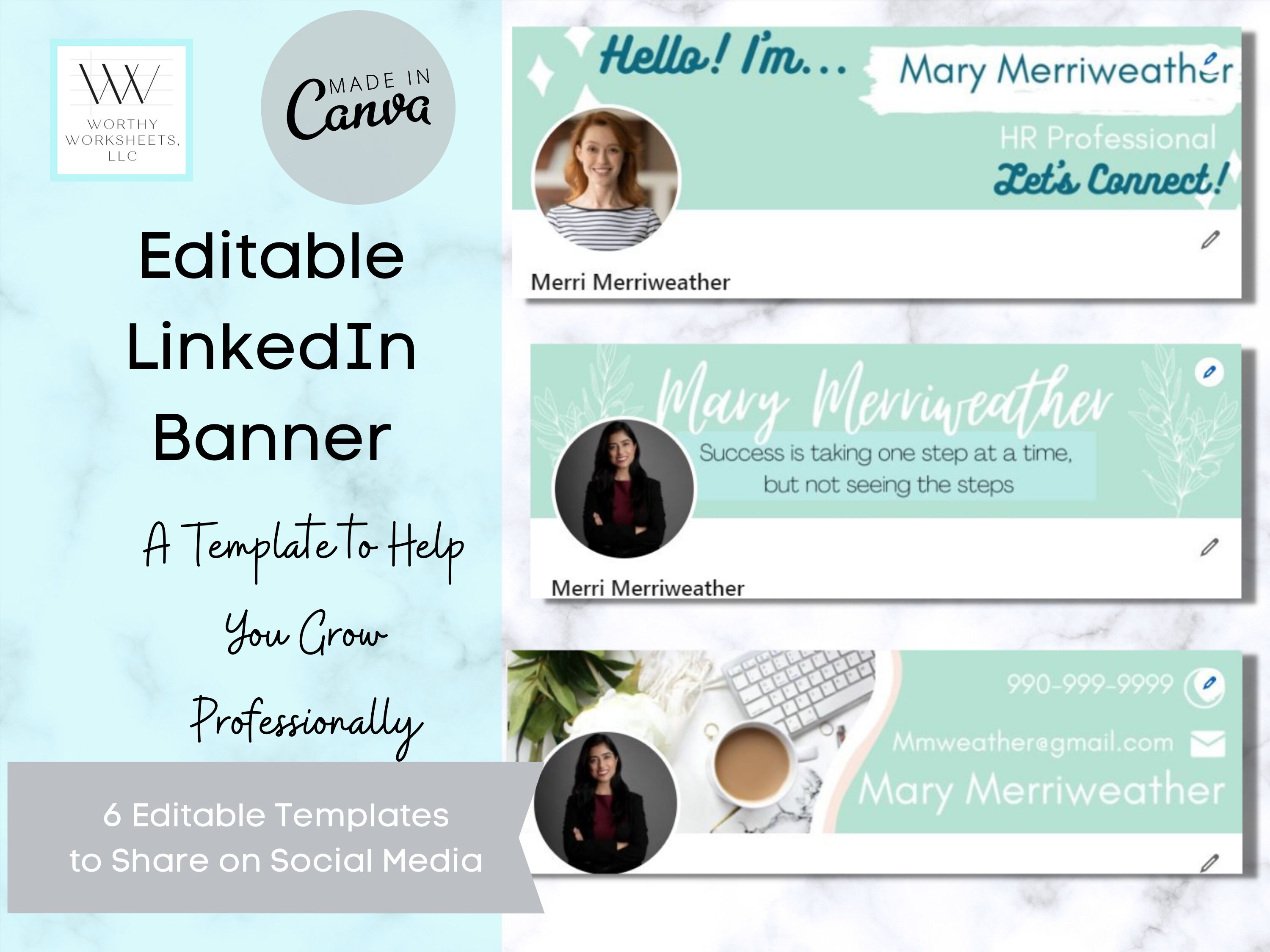 Linkenin Banner, Linkedin Banner Professional, Linkedin Banner Template ...