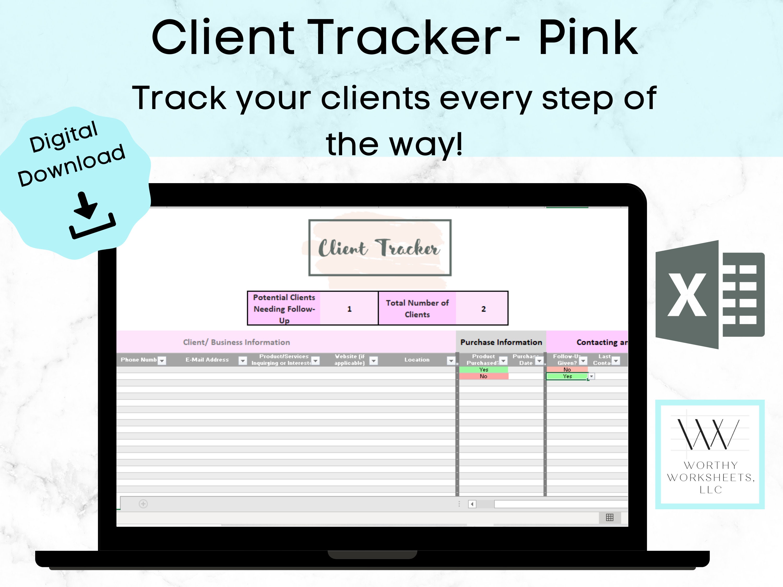 Client Tracker, Customer Record, Freelancer, Consulting, Client ...