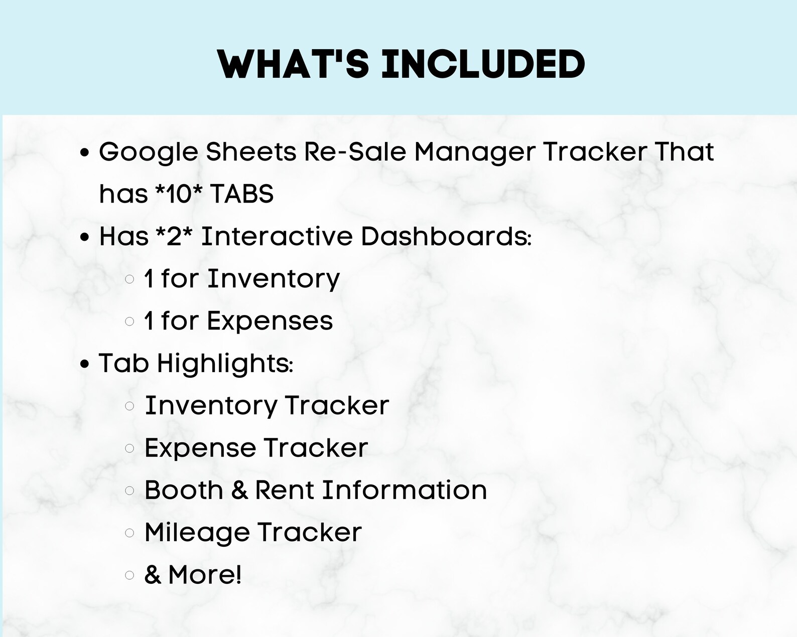 Consignment Inventory, Consignment Spreadsheet, Reseller Spreadsheet ...