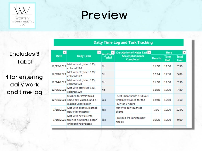 Daily Task Log, Accomplishment Tracker, Daily Schedule, Task Tracker ...