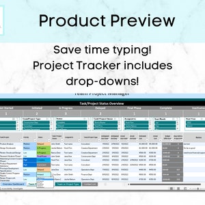 Project Tracker, Task Tracker, Project Template, Project to Do List ...