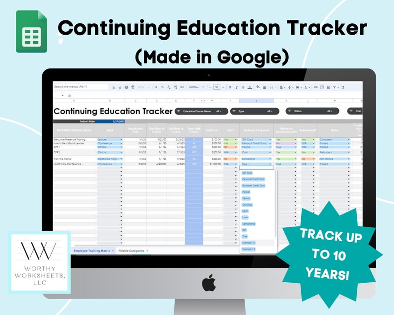 CEU Tracker, Continuing Education Tracker, CEU Credits, Professional ...