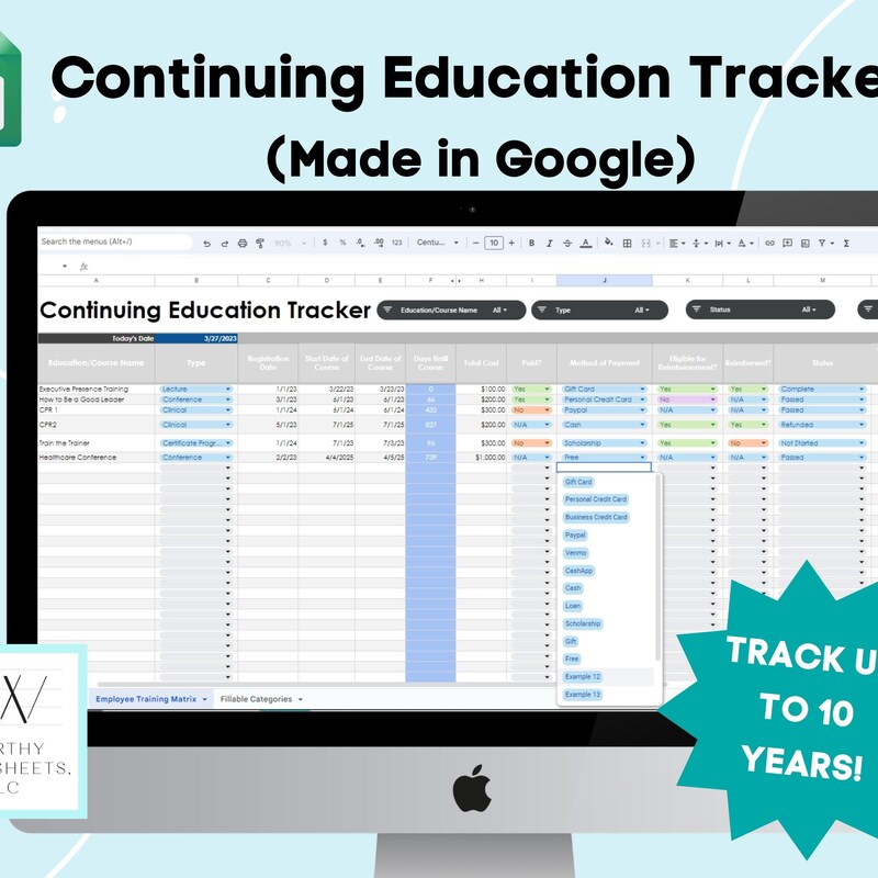 WorthyWorksheets - Etsy