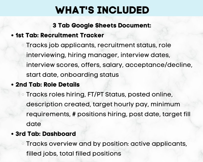 Recruitment Tracker, Recruitment Template, Recruitment Dashboard, Application Tracker System ...