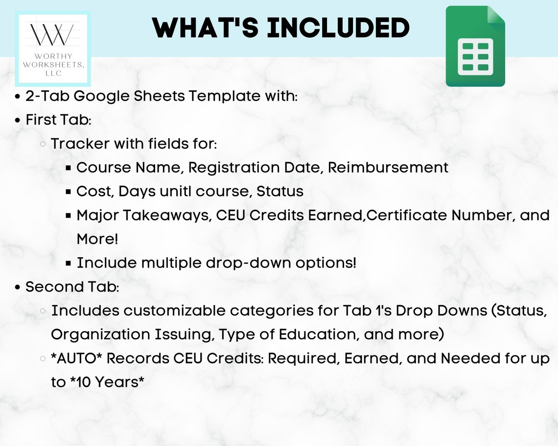 CEU Tracker, Continuing Education Tracker, CEU Credits, Professional ...