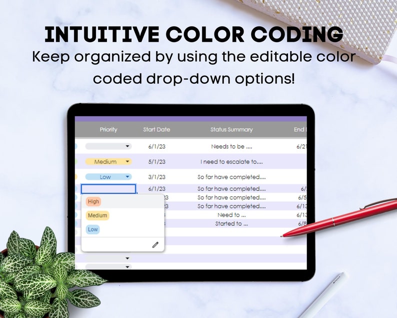 Task Tracker, Project Tracker, Work Log, Work Activities, Google Sheets ...