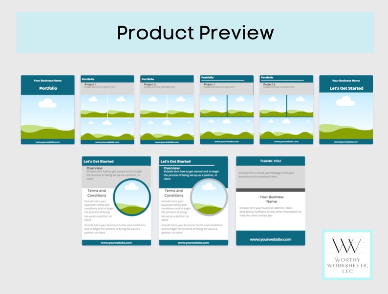 Business Pricing and Services Guide, Business Proposal, Business Price ...