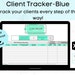 Client Tracker, Customer Record, Freelancer, Consulting, Client ...
