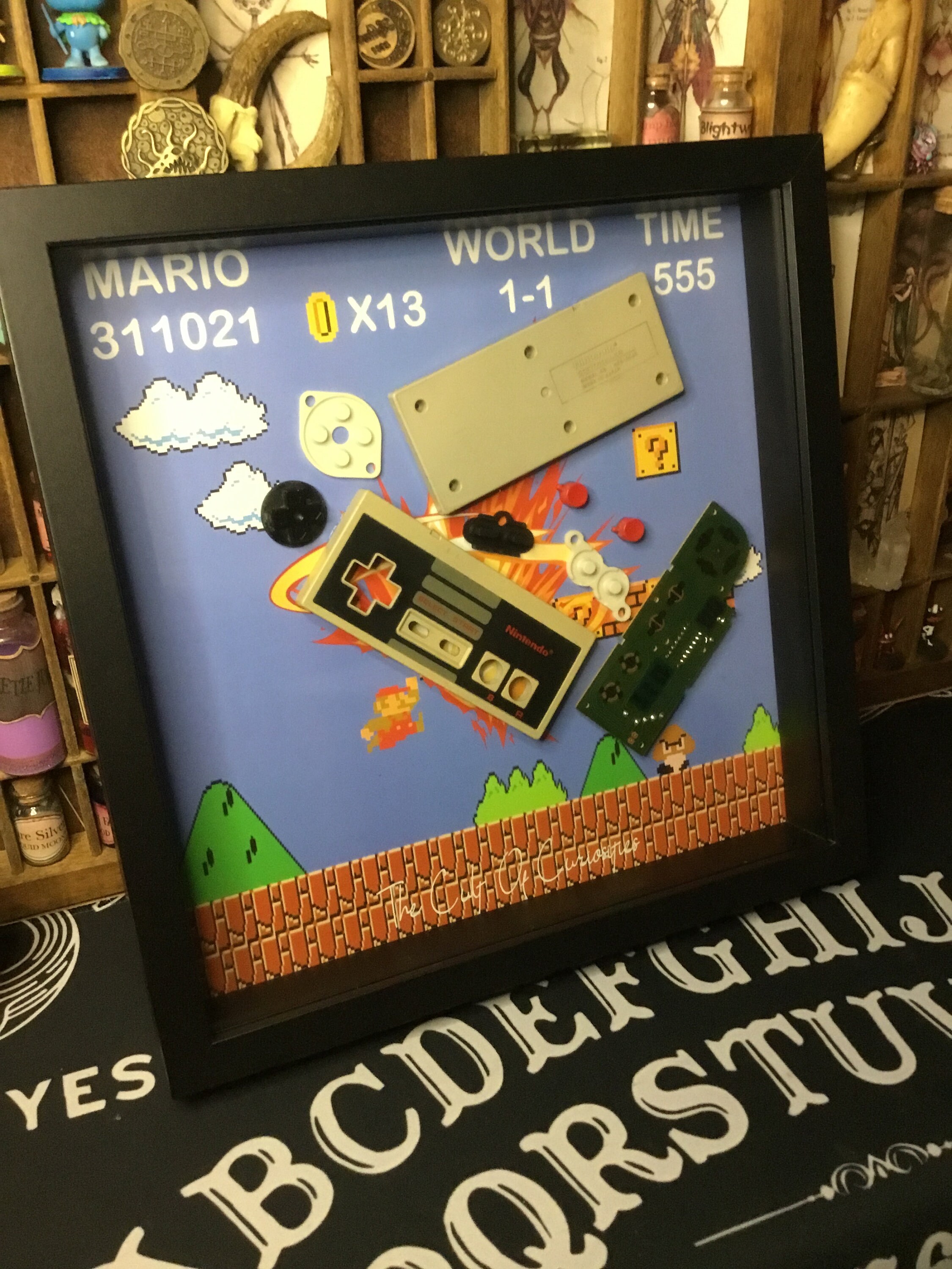 EXPLODED NES CONTROLLER Super Mario Bros 1985 Theme - Etsy