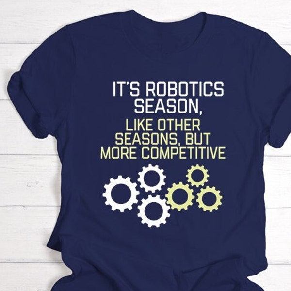 Robot Shirt - Etsy