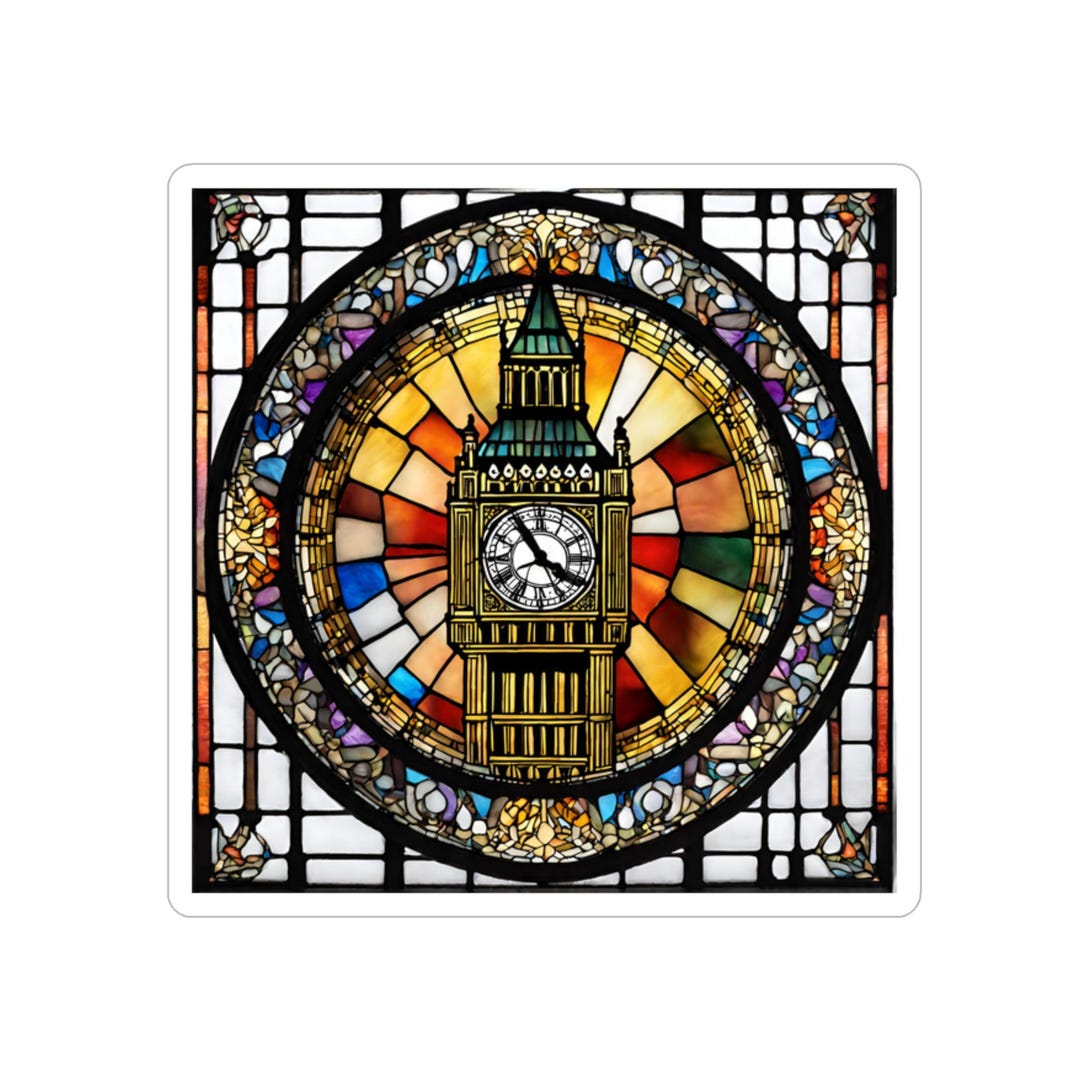 London Big Ben Sticker, Travel Gift, Great Britain Vacation Sticker ...