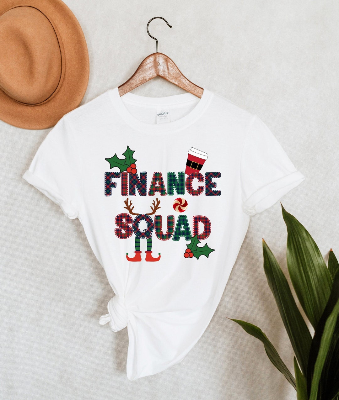 Finance Squad Shirt, Cute Financial Analyst Manager Team Christmas T ...