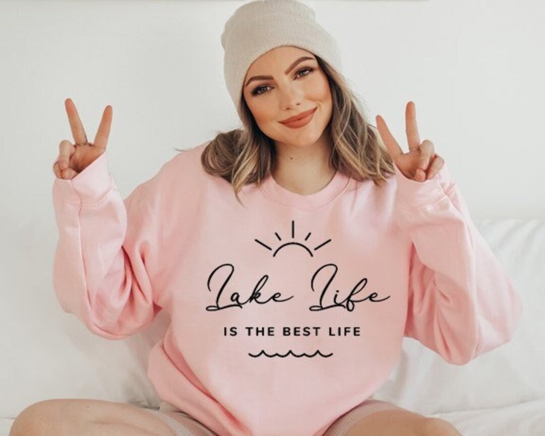 Lake Life Sweatshirt, Lake Shirt, on the Lake,gift for Travel Lover ...