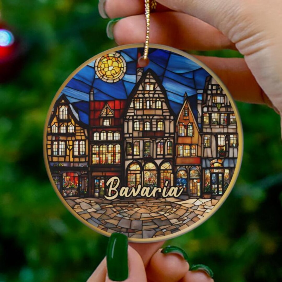 Bavaria Ornament, Germany Travel Gift, Family Vacation Trip, Keepsake ...