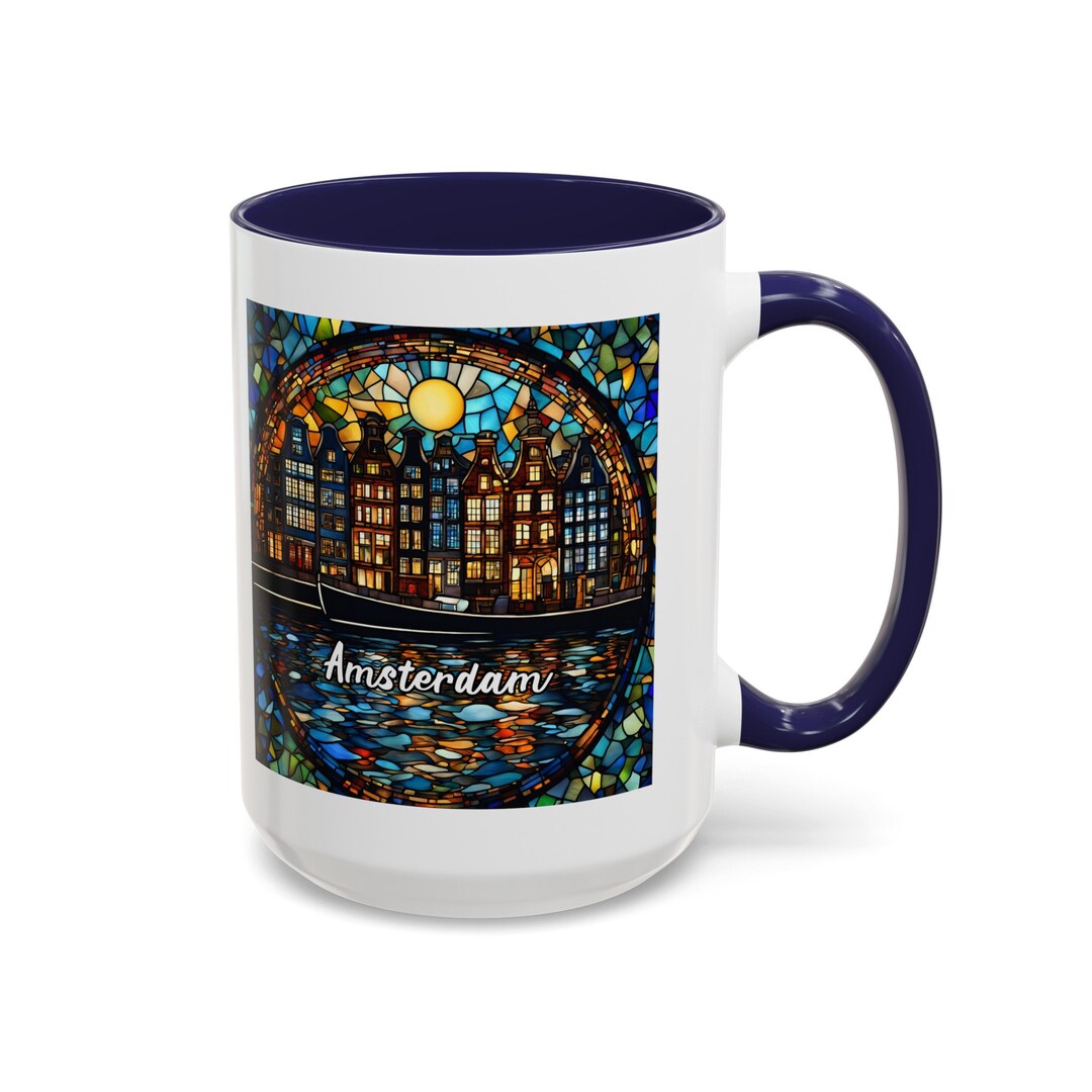 Amsterdam Mug, Amsterdam Netherlands Gift, Canal House Coffee Cup ...