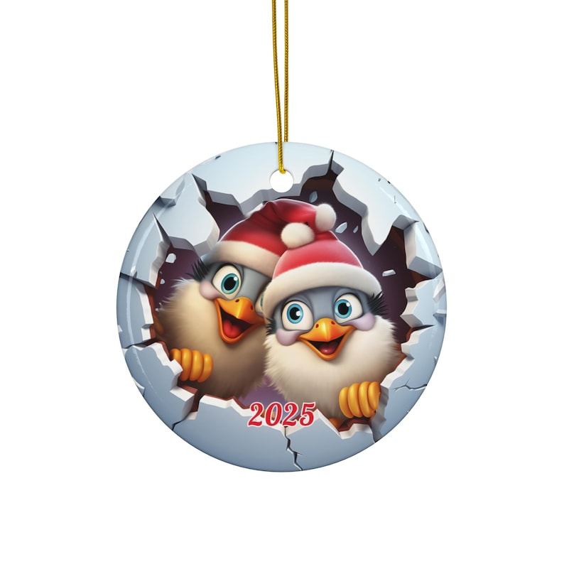 Baby Birds Ornament, 2025 Christmas Tree, Baby Animal Ornament for Kids ...