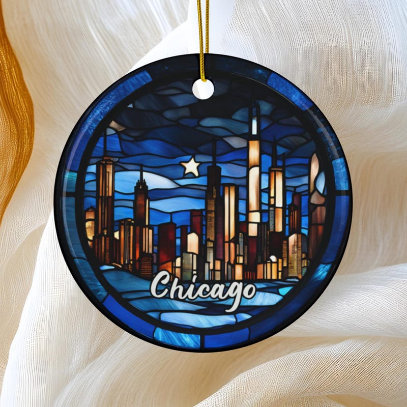 Chicago Bears Stained Glass - Etsy