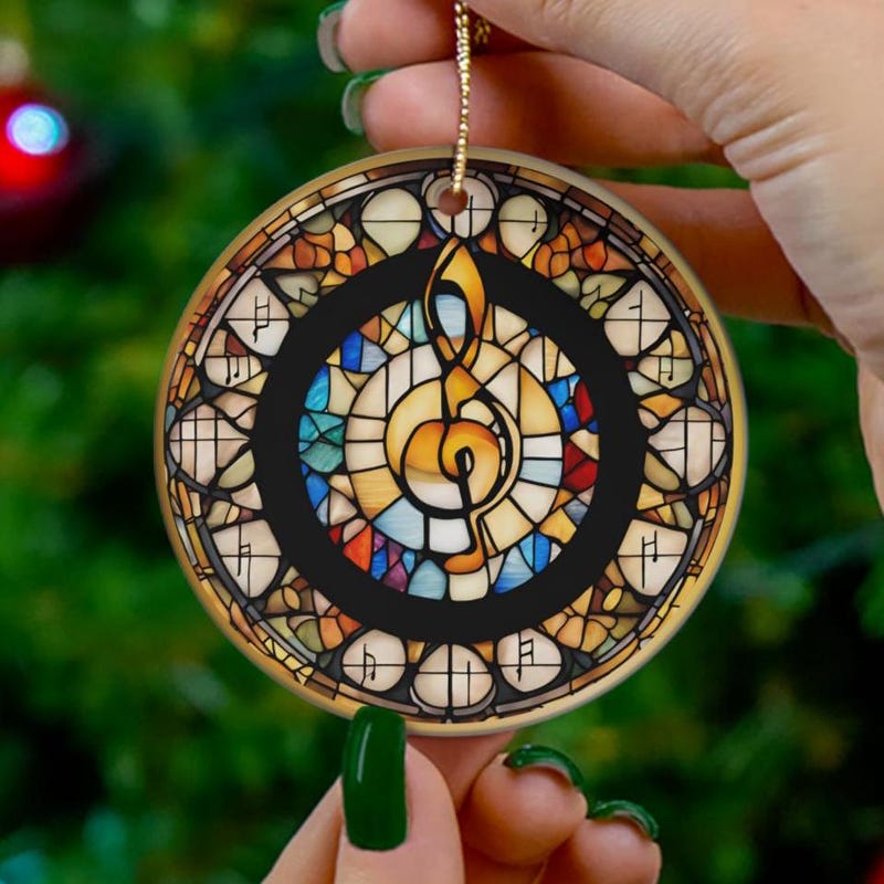 Music Ornament - Etsy