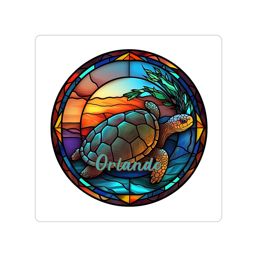 Orlando Sticker, Vinyl Outdoor Sticker, Cute Florida Vacation Trip ...
