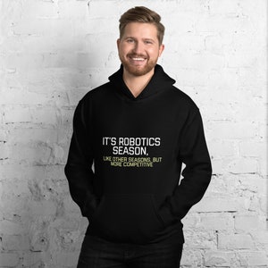 Personalized Robotics Hoodie, Robotics Team Shirt, High School Robotics ...