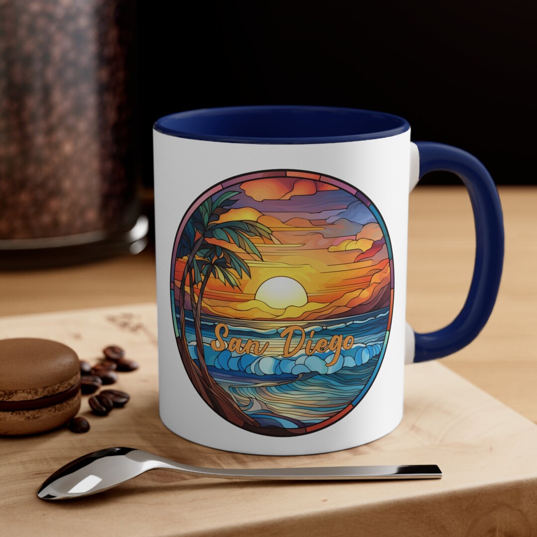 San Diego Mug, San Diego Gift, Coffee Cup, Cute Vacation Trip Keepsake ...