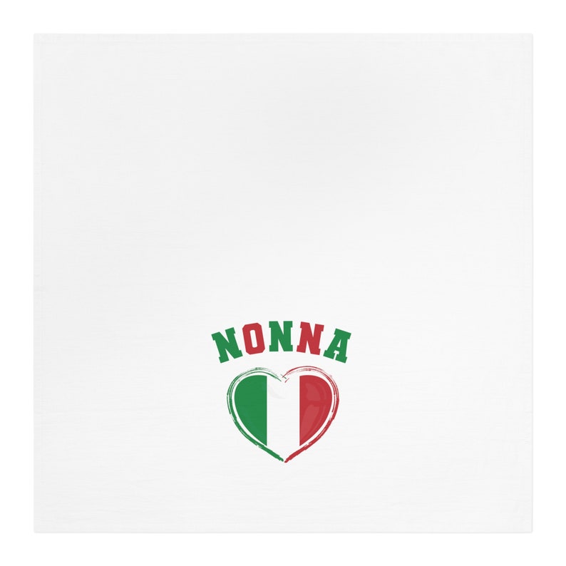 Italian Grandma Nonna Tea Towel, Kitchen Gift for Cooks and Bakers ...