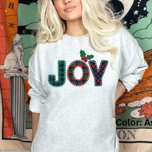 Joy Shirt, Joy Sweatshirt, Christmas Sweatshirt, Joy to the World ...