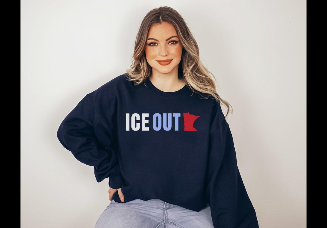 ICE Out Minnesota Shirt, Anti ICE Policial Protest MN Shirt, Anti Trump ...