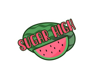 Watermelon Sugar High Svg - Etsy