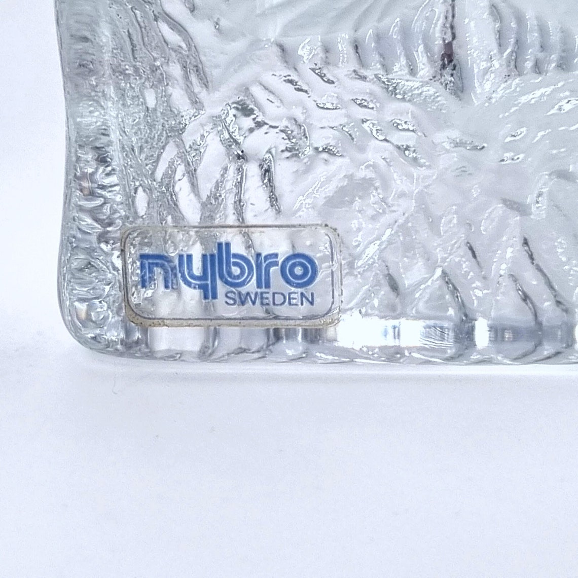 1985 Nybro Glass Owl Paperweight, Owl Figurine, Nybro Sweden, Bookshelf ...