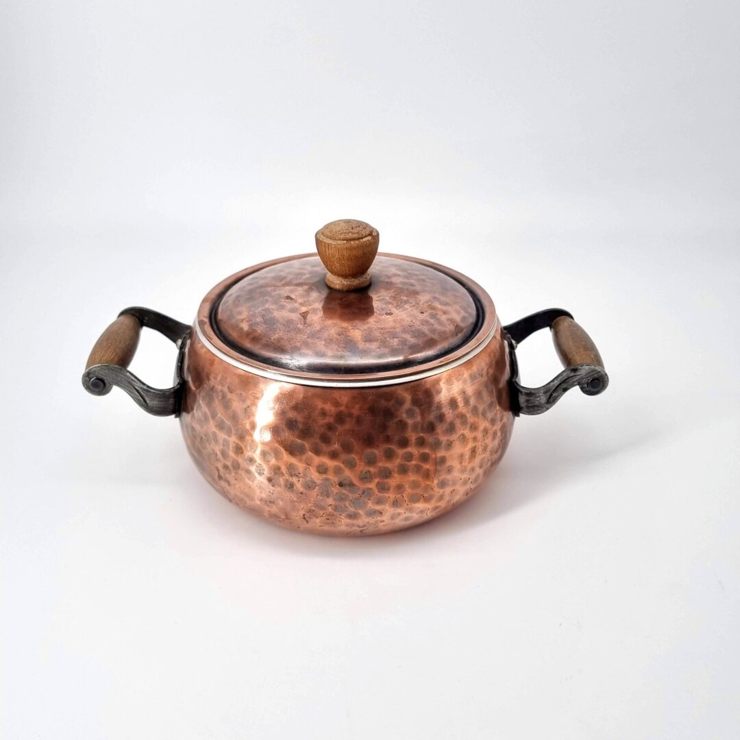 Swiss Copper Fondue Pot by Stöckli Netstal, Casserole Pot, Stainless ...