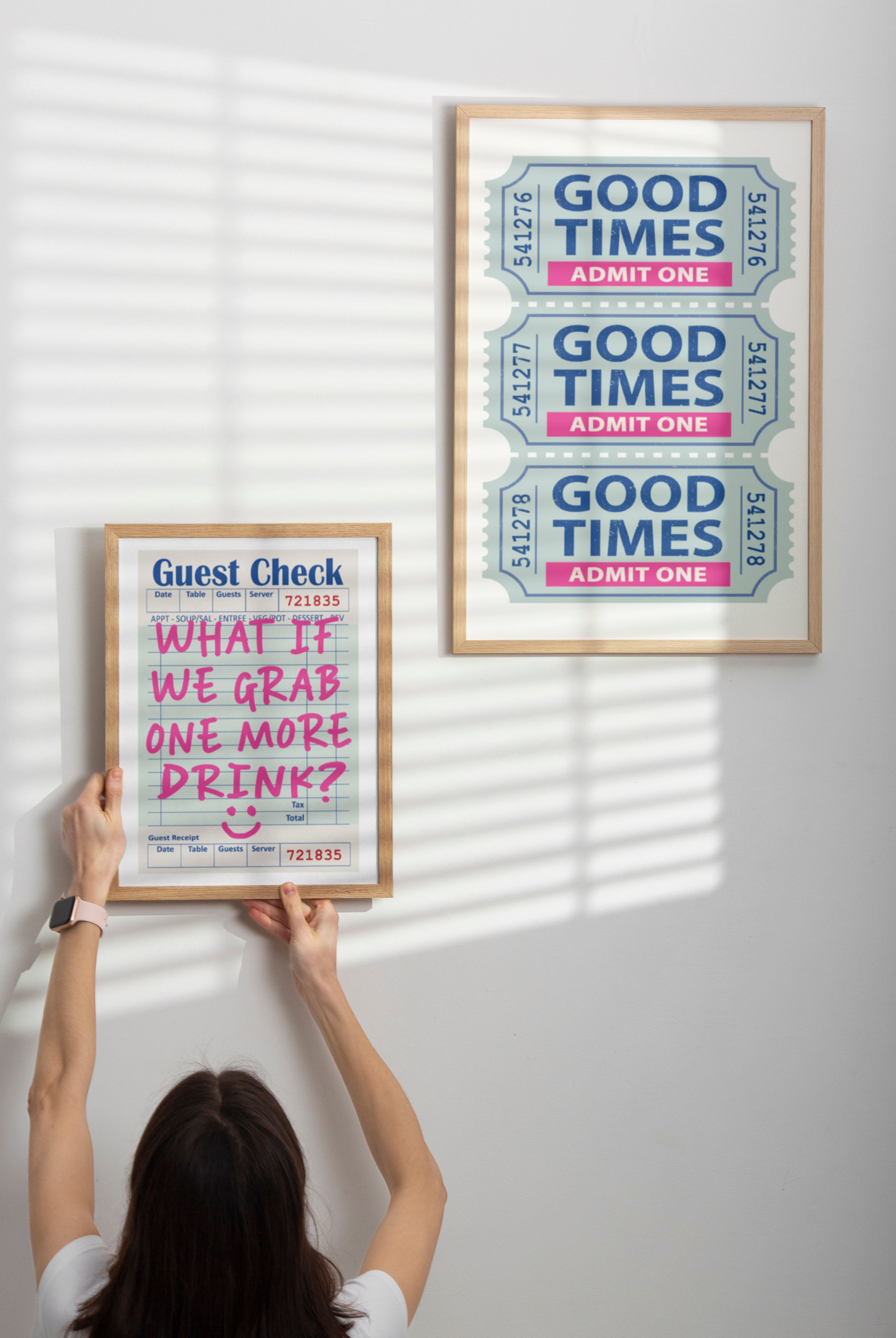 What If We Grab One More Drink Guest Check Good Times Ticket Maximalist ...